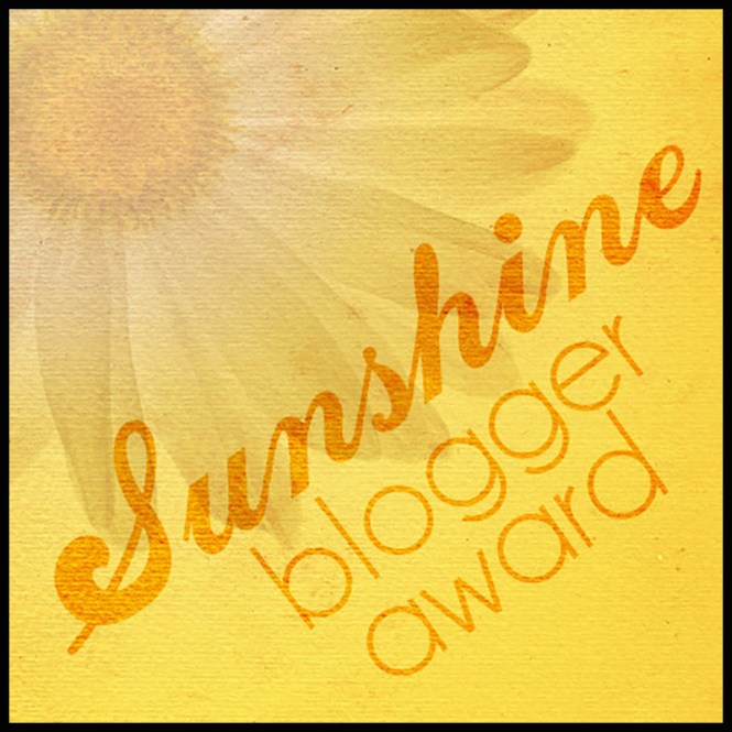 sunshine award nomination – R E F U R B I S H E D