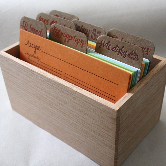 how to organize your recipes + free printables – R E F U R B I S H E D