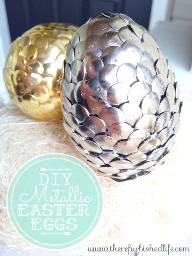 diy metallic easter eggs – R E F U R B I S H E D