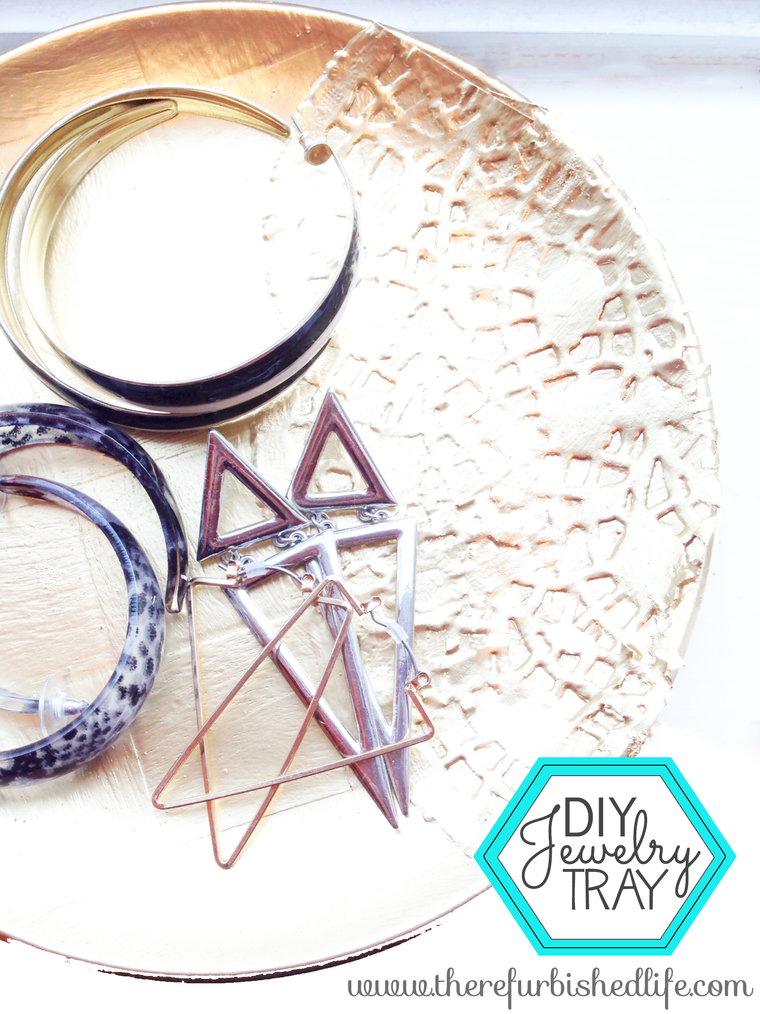 diy jewelry tray – R E F U R B I S H E D
