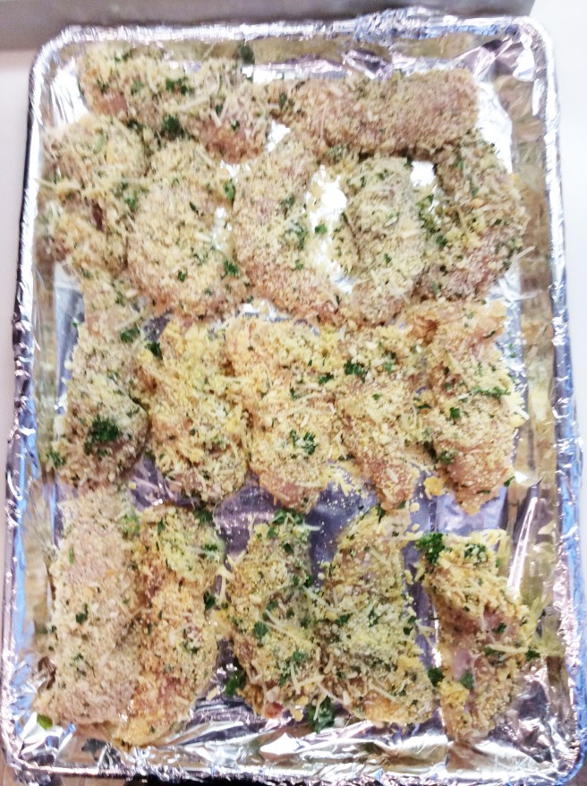 “Lalu Chicken” (a.k.a., parmesan encrusted chicken) – R E F U R B I S H E D